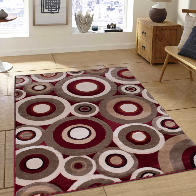 Red Barrel Studio® Red Rug | Wayfair