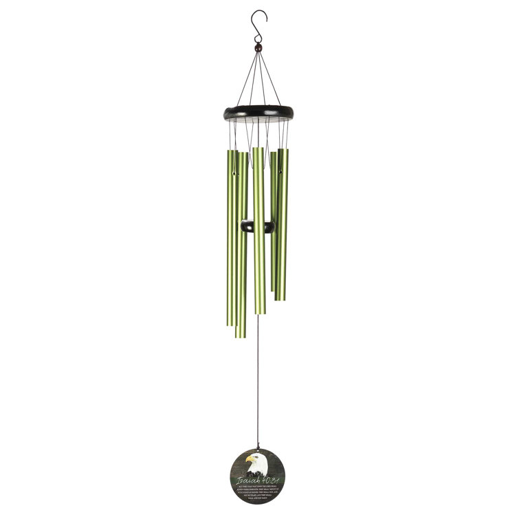 Arlmont & Co. Metal Religious & Spiritual Wind Chime | Wayfair