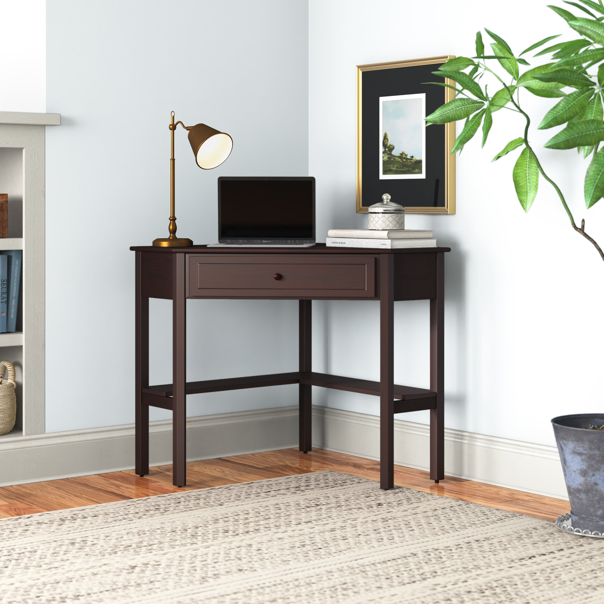 Winston Porter Carfi Corner Desk & Reviews | Wayfair