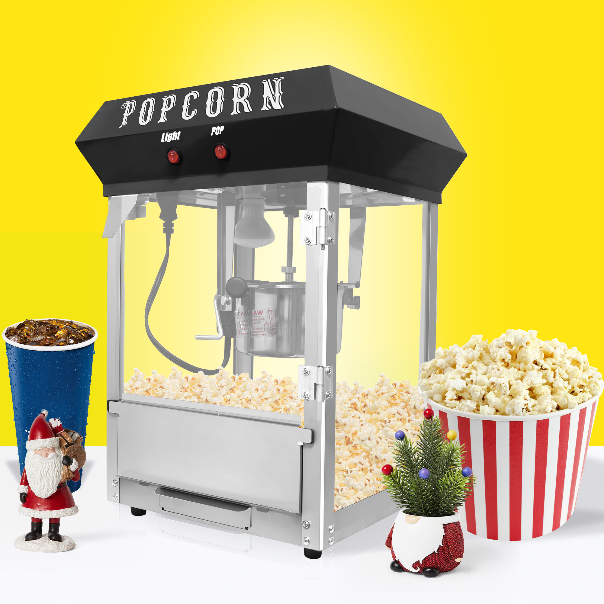 Holaki 20.86" Height 6-Ounce Stainless Steel Vintage Style Tabletop ...