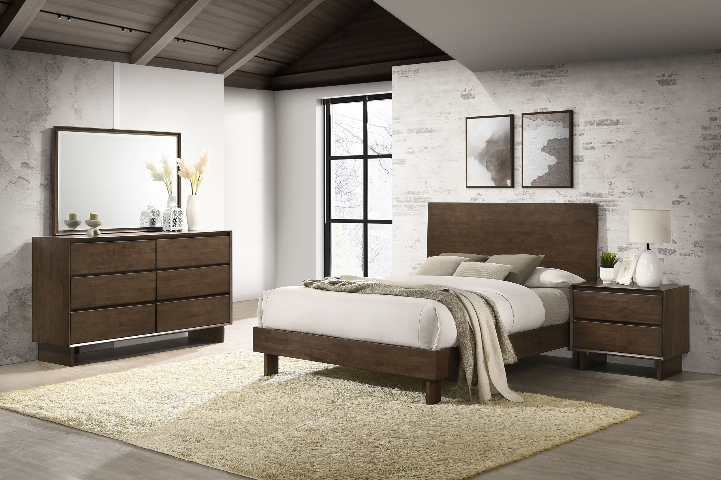 Latitude Run® Gravenor Heritage Design - Gravenor 4-Piece Bedroom Set ...