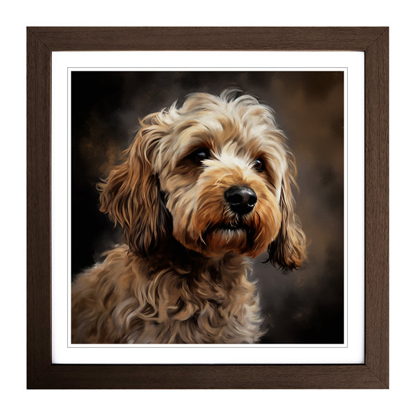 Marlow Home Co. Cockapoo Realism - Print | Wayfair.co.uk