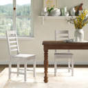 Rosalind Wheeler Kinston 6 Piece Dining Set - Distressed Ivory ...
