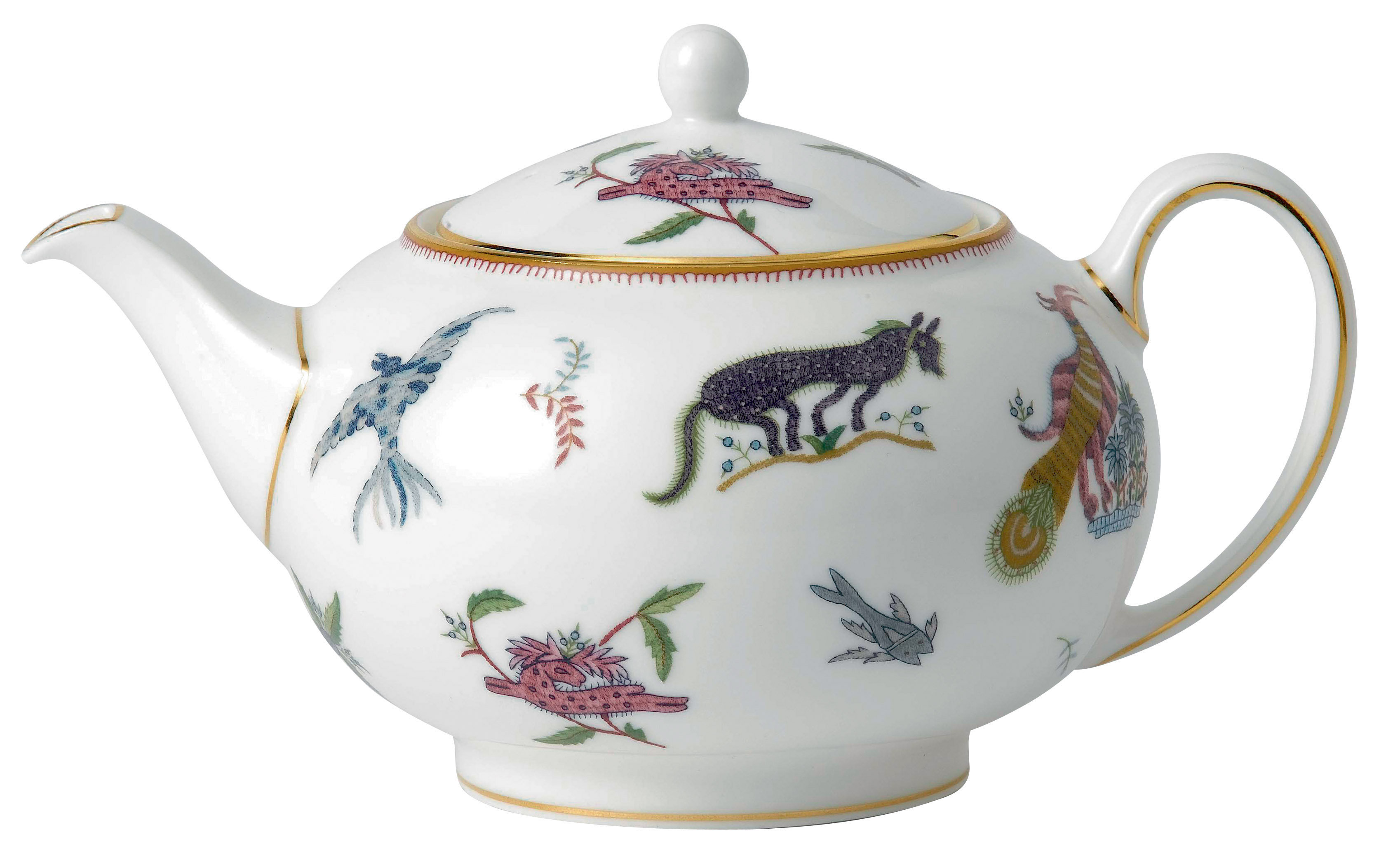 Wedgwood Kit Kemp Mythical Creatures Bone China Teapot | Perigold