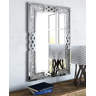 House of Hampton® Glass Framed Rectangle Wall Mirror Decorative Accent ...