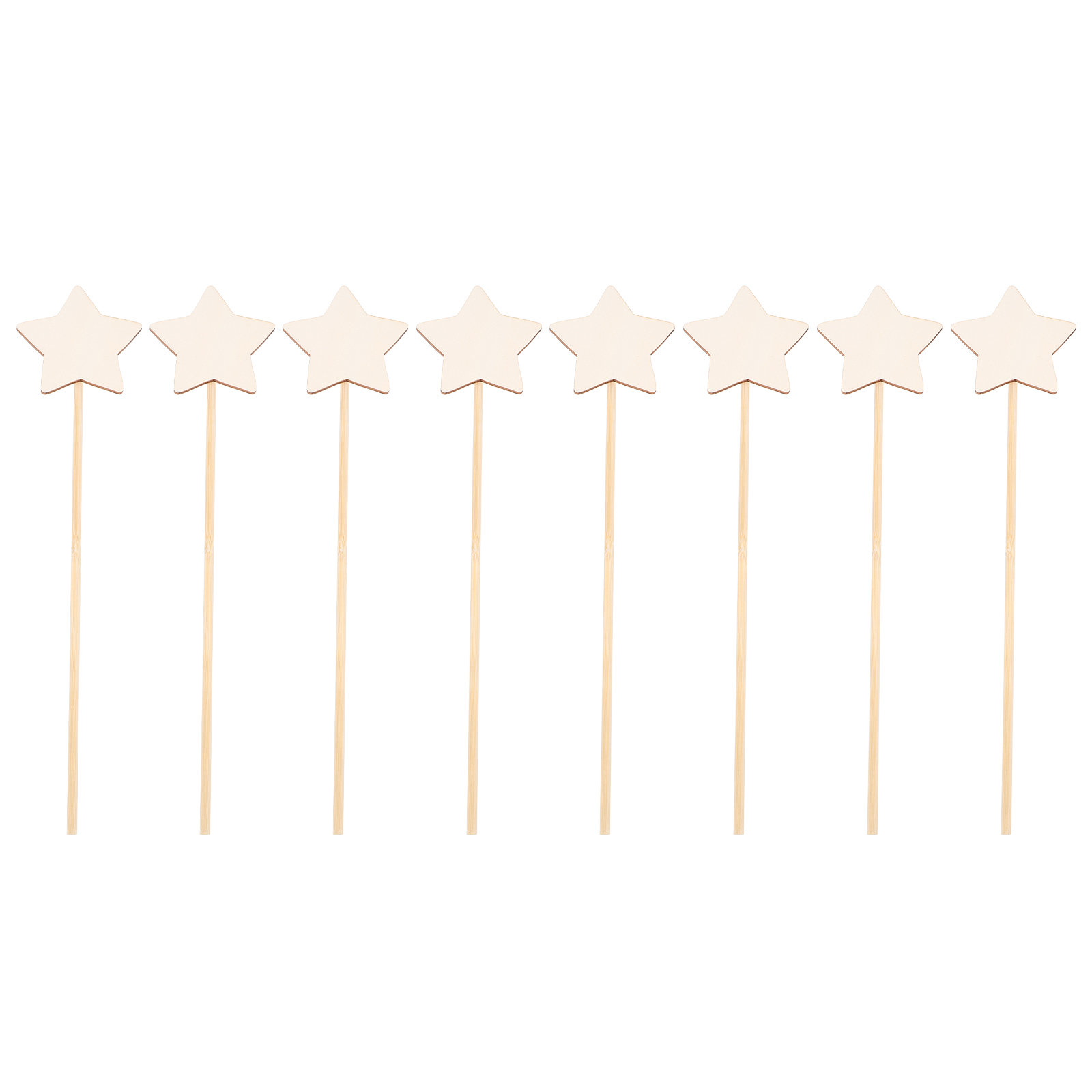 Ebern Designs 8 Pcs DIY Fairy Wand Handmade Wooden Fairy Wand Sticks ...