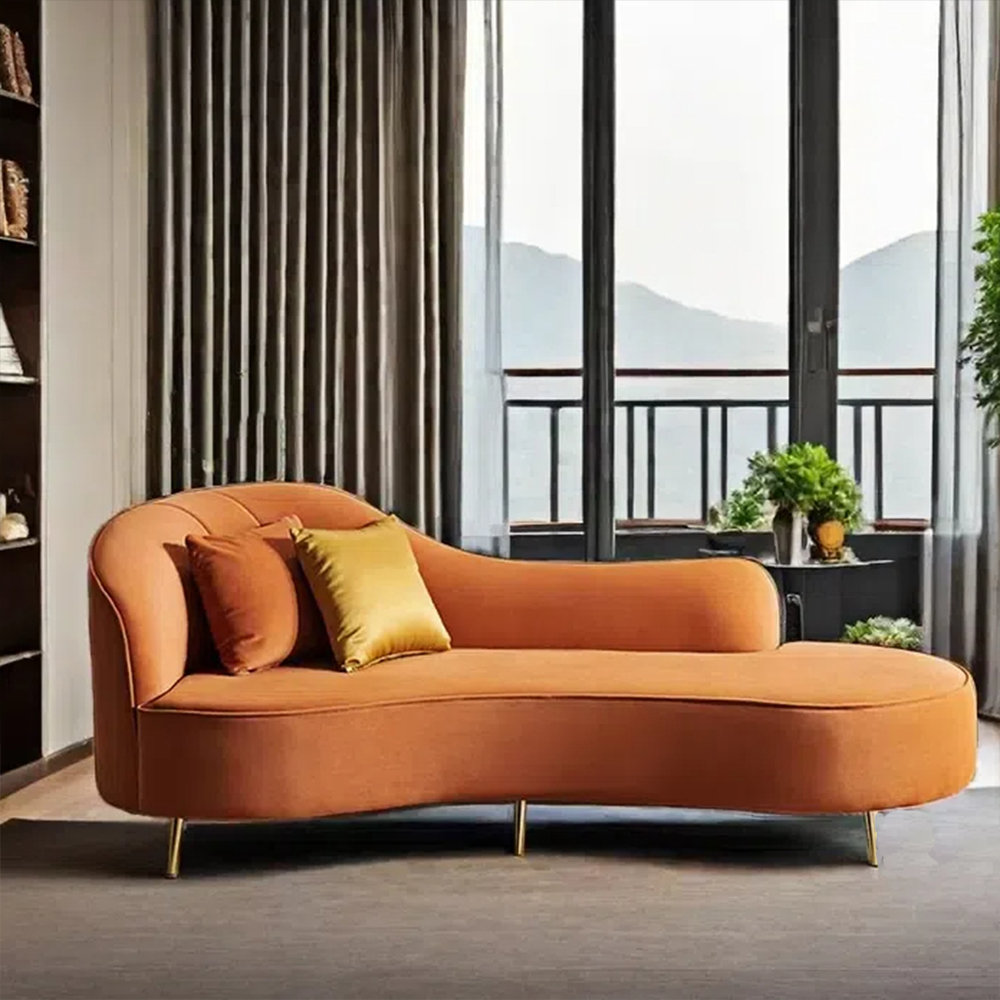 HarmonyFurns Fashion modern lazy sofa leisure chaise lounge | Wayfair