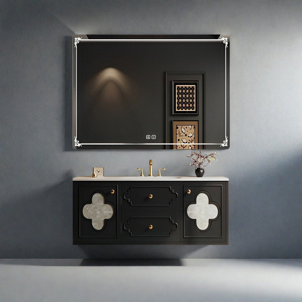 Backop French vintage style rest room bathroom cabinet - Wayfair Canada