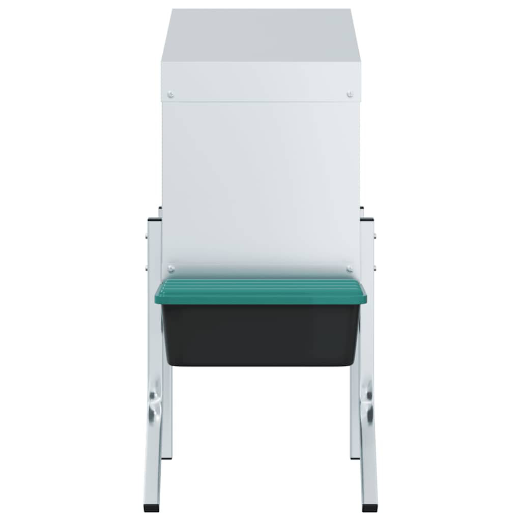 Borough Wharf Chicken Nesting Box 1 Compartment With Legs Galvanised ...