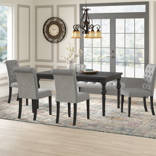 Alcott Hill® Dinah 6 - Piece Solid Wood Dining Set & Reviews | Wayfair