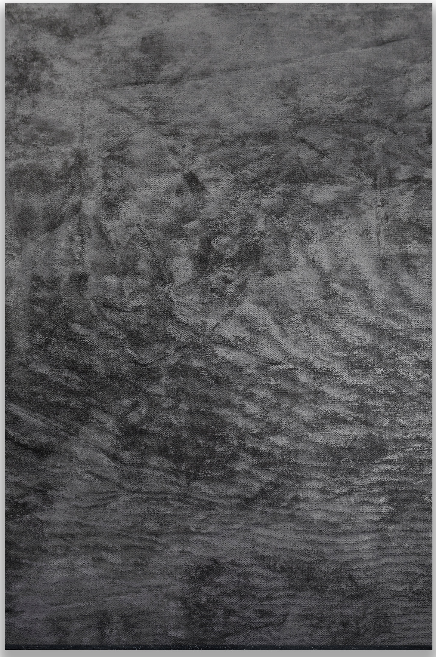 Woven Concepts Rapture Contemporary Glossy Dark Gray Area Rug | Perigold