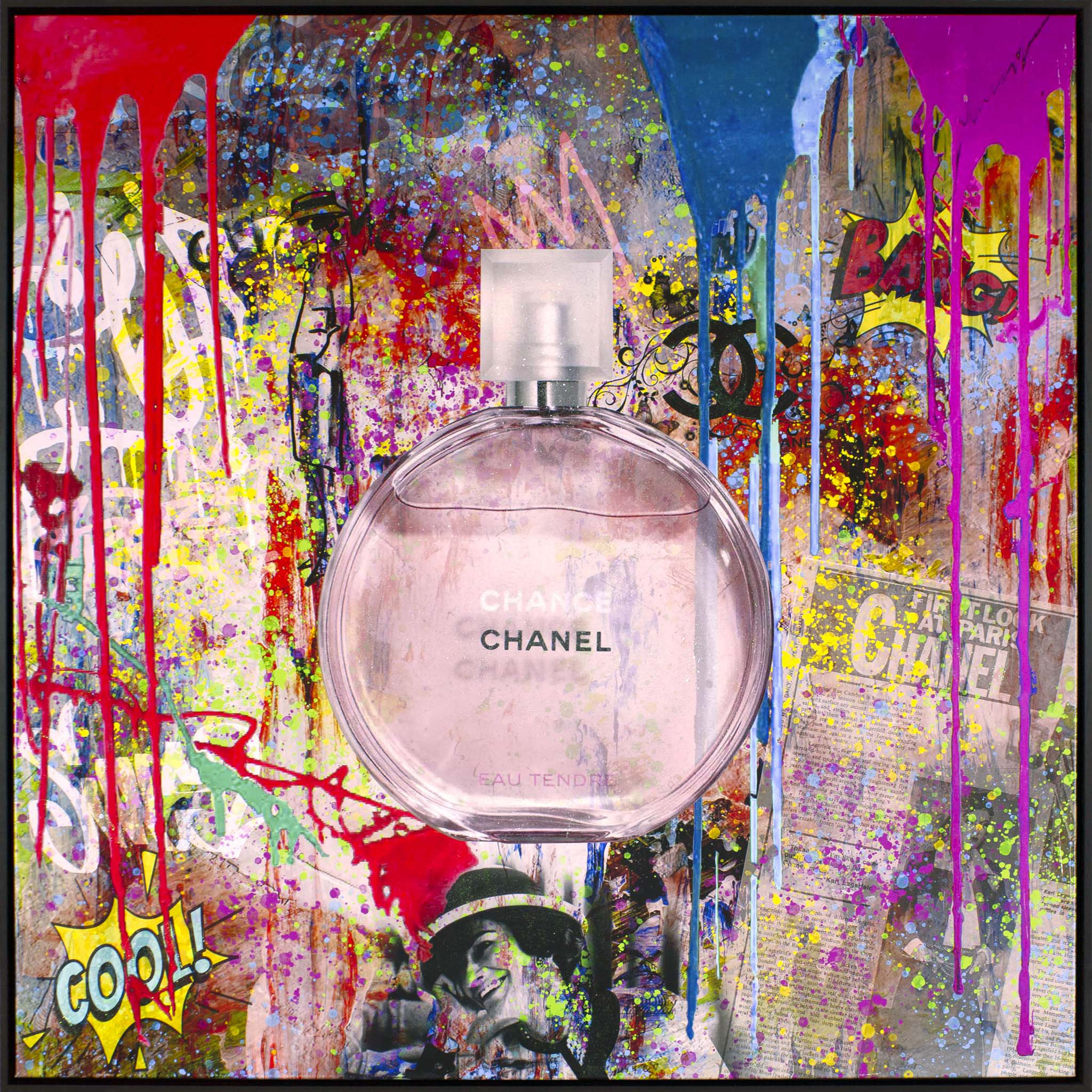 RFA Decor Iconic Perfume 2 Framed On Canvas Print | Wayfair