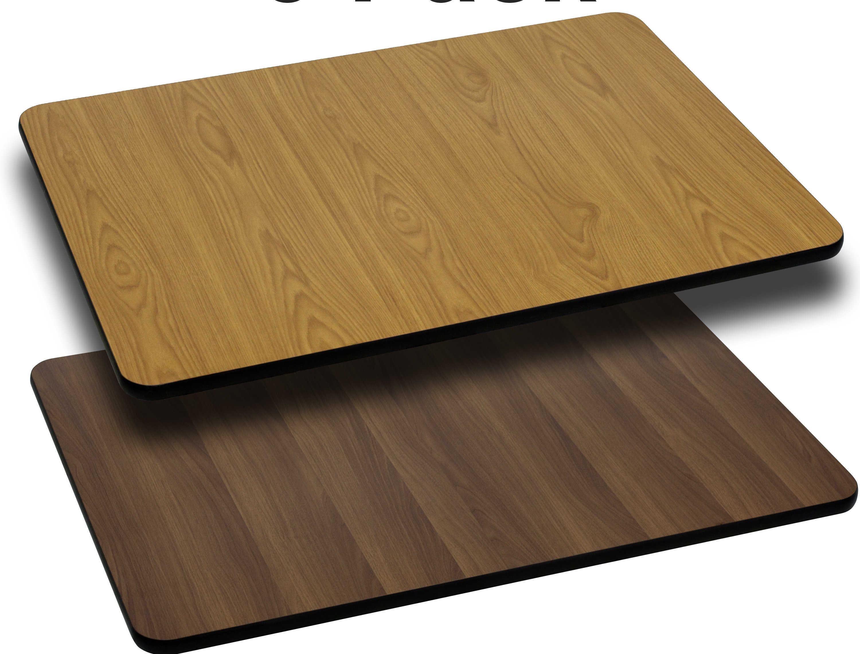 Ebern Designs Ebner 24'' x 30'' Rectangular Table Top with Reversible ...