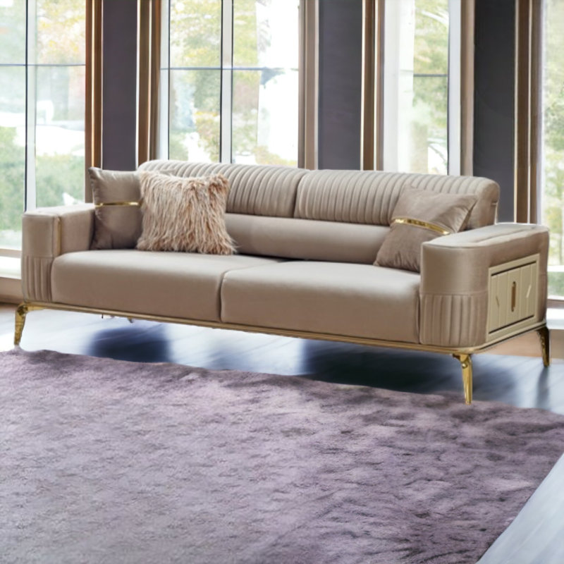 Everly Quinn Tenneill 2 - Piece Modern Living Room Set | Wayfair