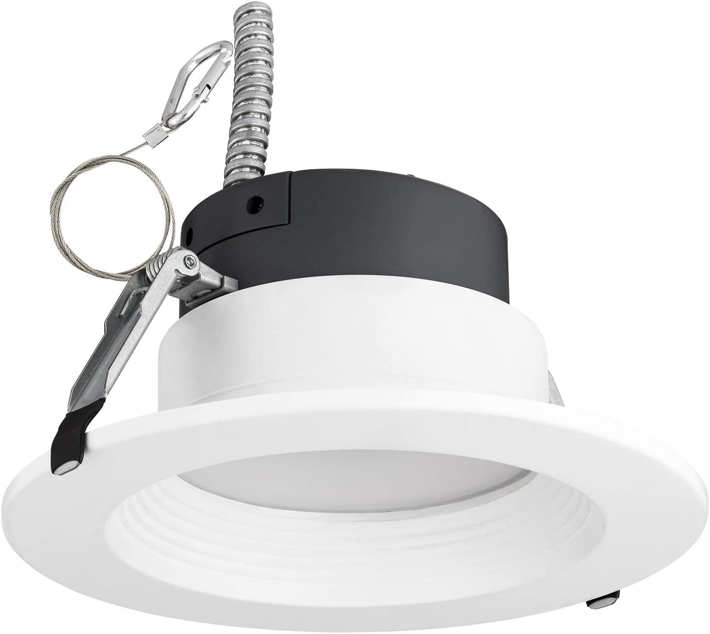 Sunlite 1 6- In. Led, Dimmable, Etl Listed, Round Recessed Downlight ...