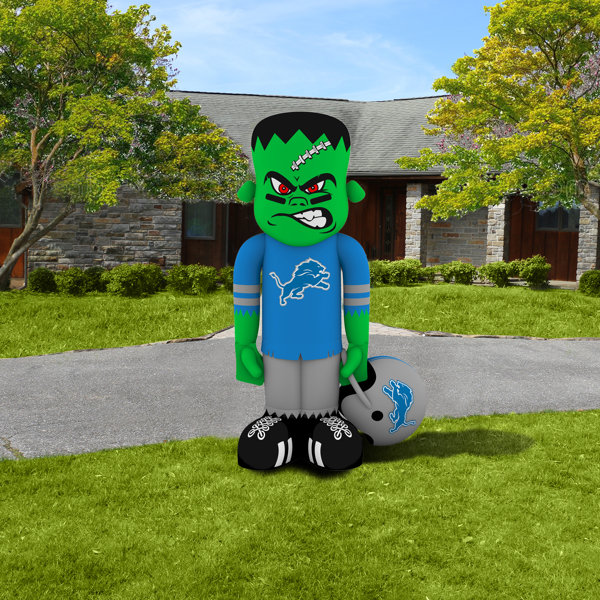 The Holiday Aisle® NFL8ft Inflatable Steinbacker - Detroit Lions | Wayfair