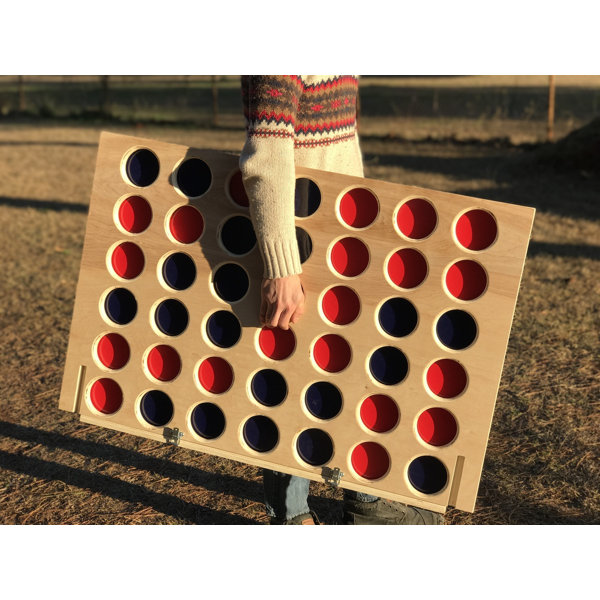 West Georgia Cornhole Giant Four in a Row Game Set & Reviews | Wayfair