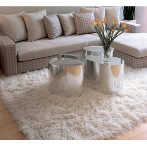 Mercer41 Stylish flokati rugs in popular sizes. Soft and fluffy 3” pile ...