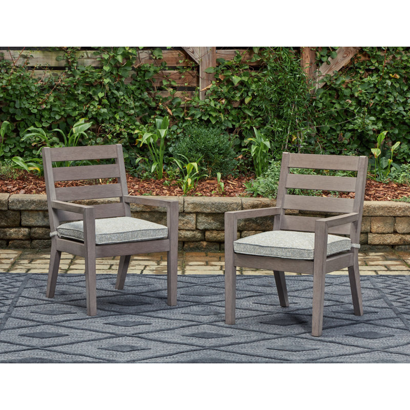 Wildon Home® Franchette Outdoor Dining Chair - Set Of 2 | Wayfair