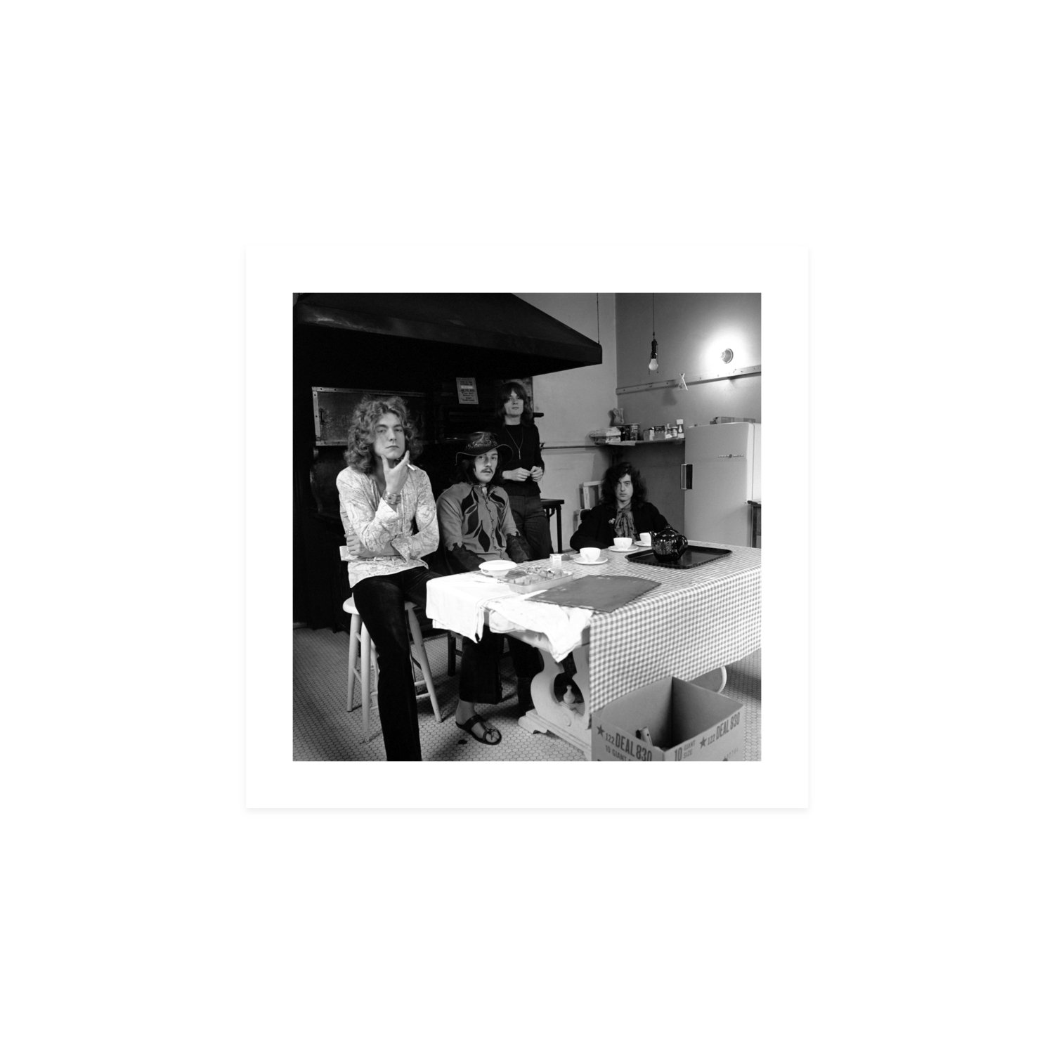 Globe Photos Entertainment & Media Portrait of Led Zeppelin Band ...