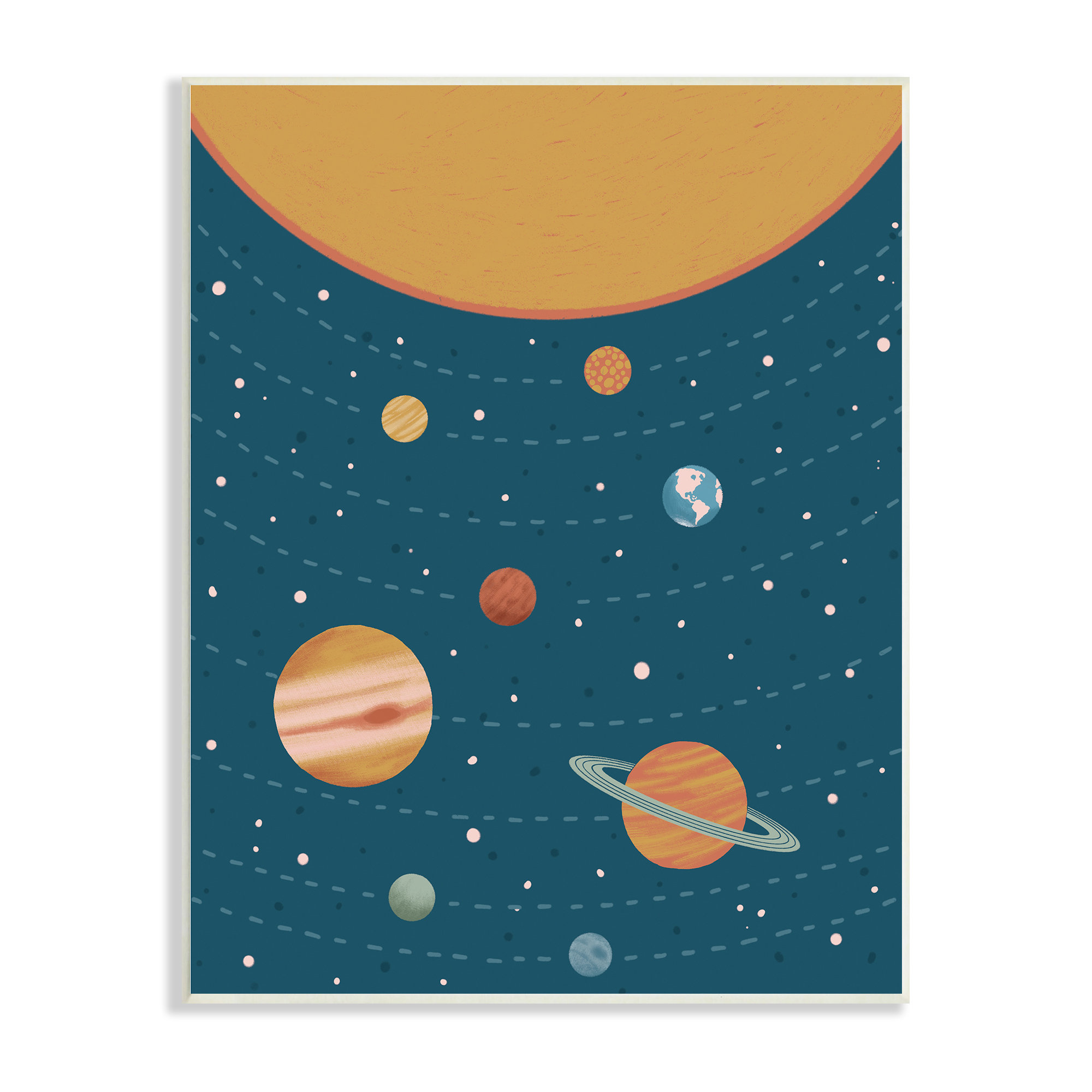 Stupell Industries Solar System Orbital Planetary Location Cosmos ...