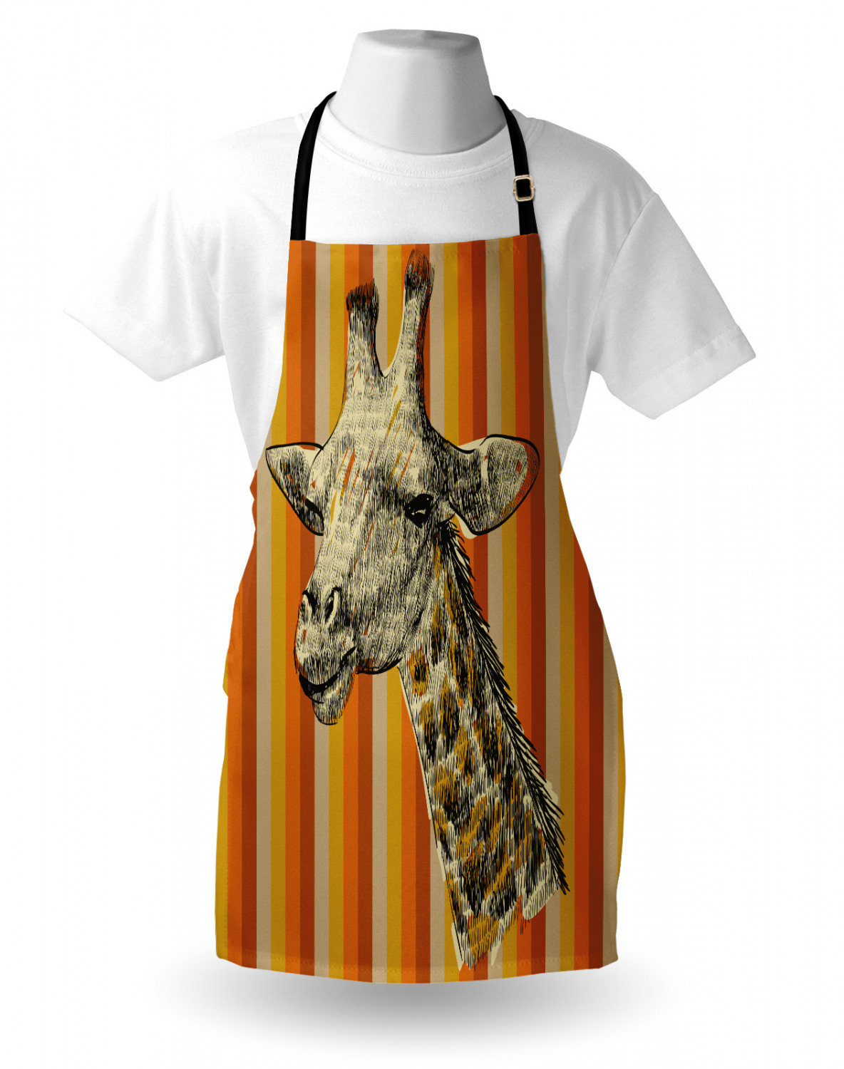 East Urban Home Giraffe Apron | Wayfair