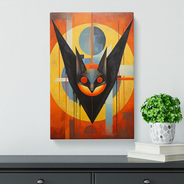 Happy Larry Bat Constructivism Art | Wayfair.co.uk