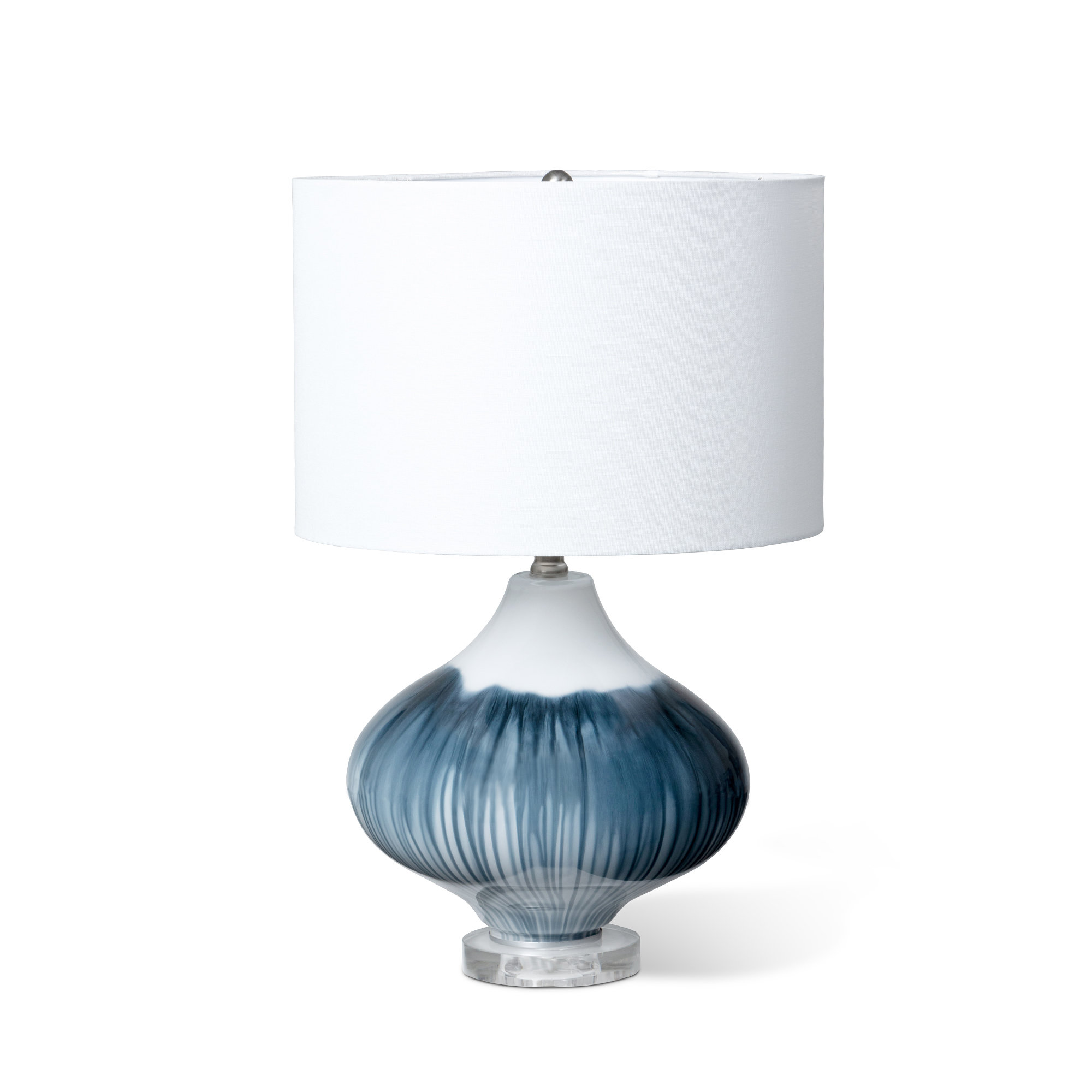 Park Hill Collection Del Mar Glass Lamp | Wayfair