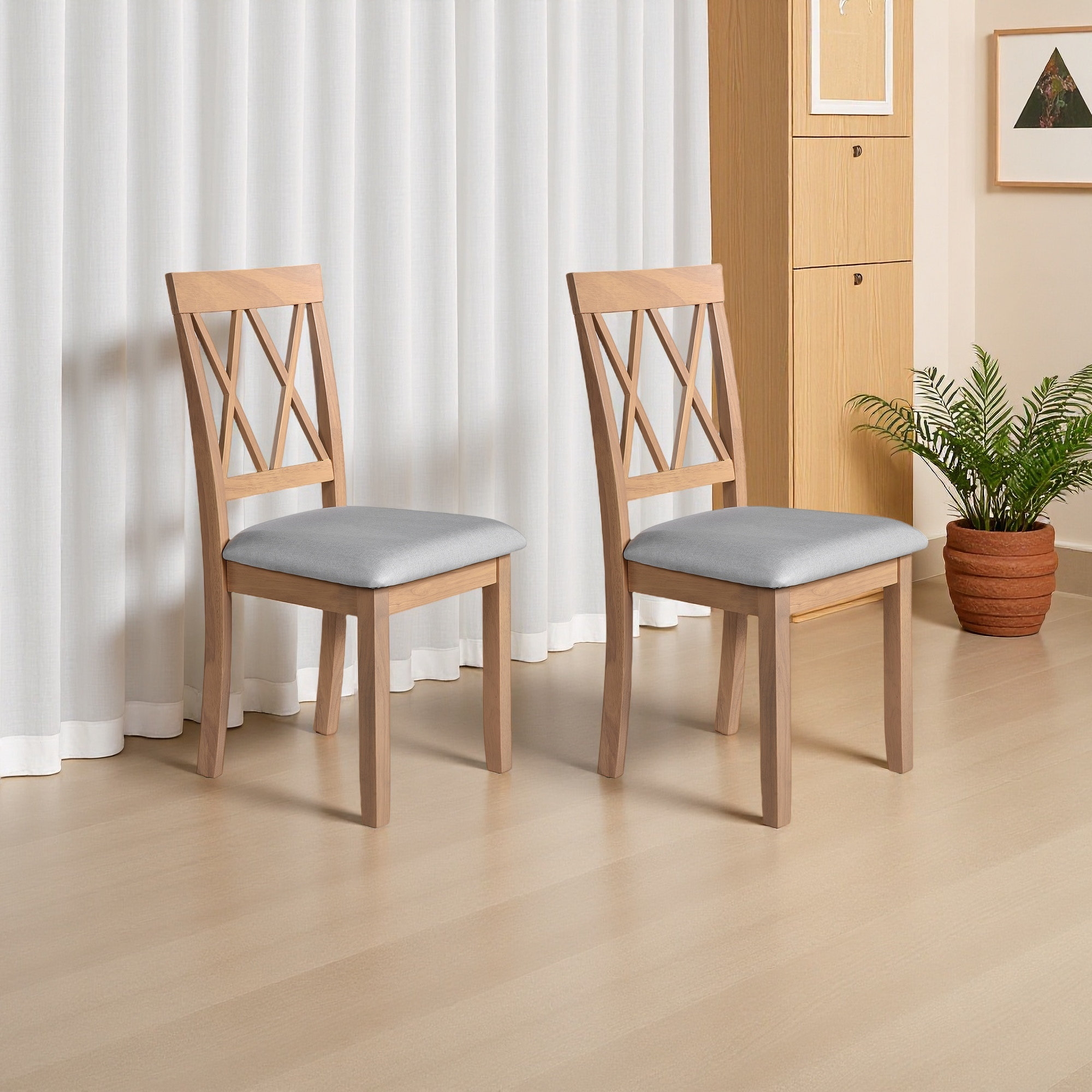 Gracie Oaks Dining Room Chairs Set Of 2, Accent Diner Chairs ...