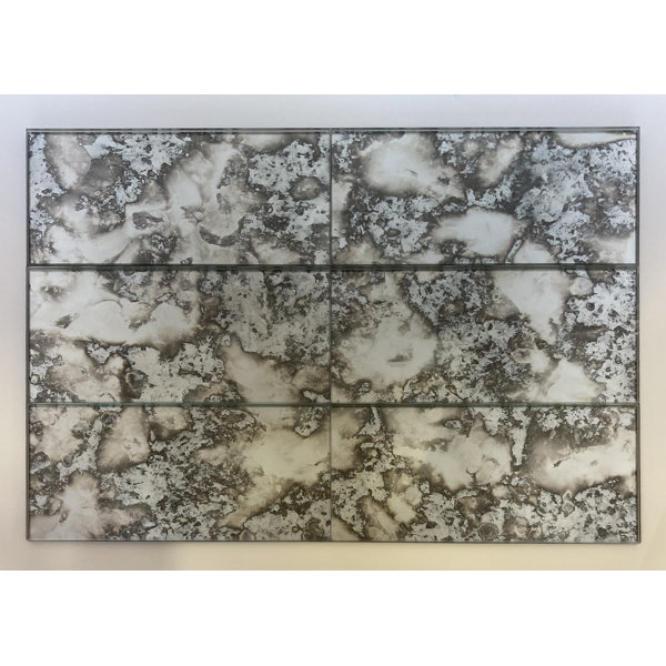 Medici & Co. Venetian Antique 4" x 8" Glass Vintage Wall Tile | Wayfair