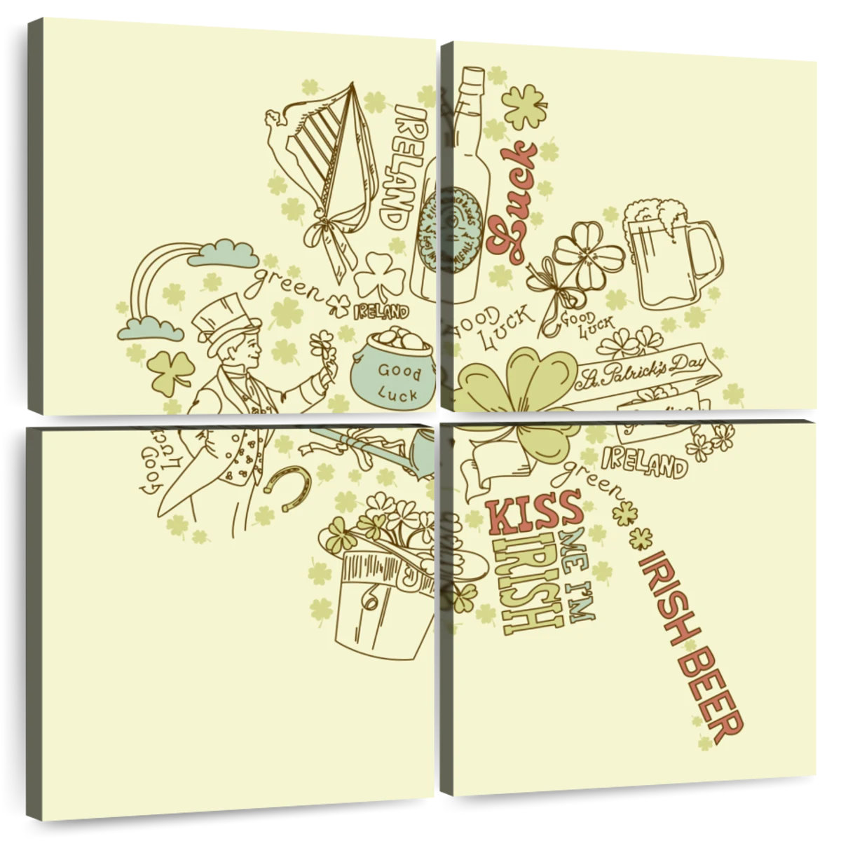 The Holiday Aisle® Lelend All Things Irish | Wayfair