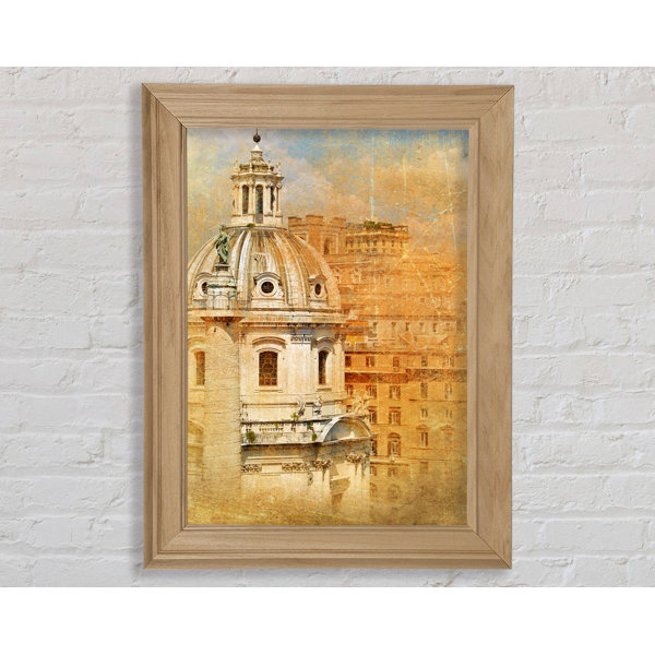 Bright Star Ancient St Peters Basilica - Single Picture Frame Art ...