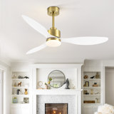 Medium Room Ceiling Fans You'll Love | Wayfair