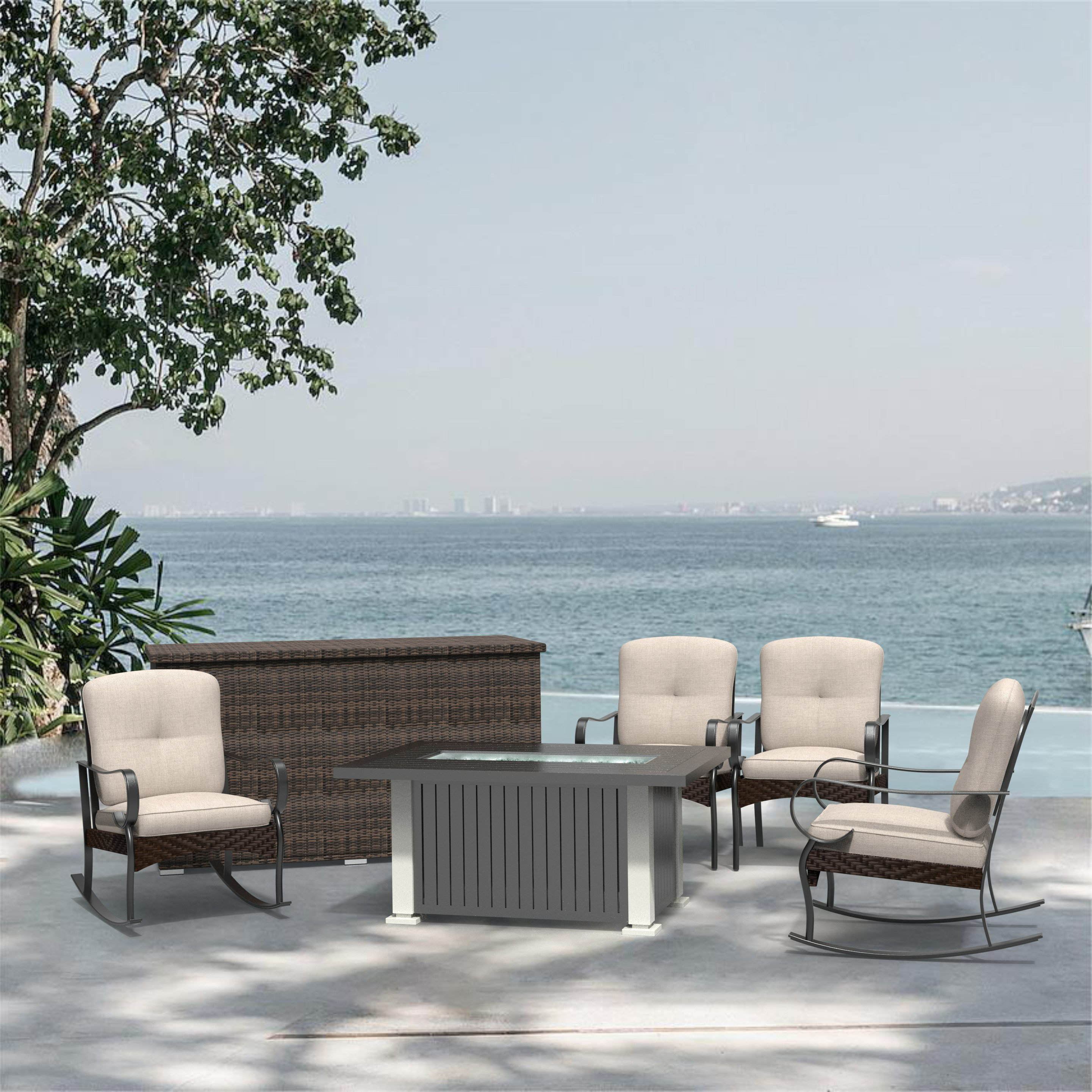 Lark Manor™ 6 Piece Multiple Chairs Seating Group & Reviews | Wayfair