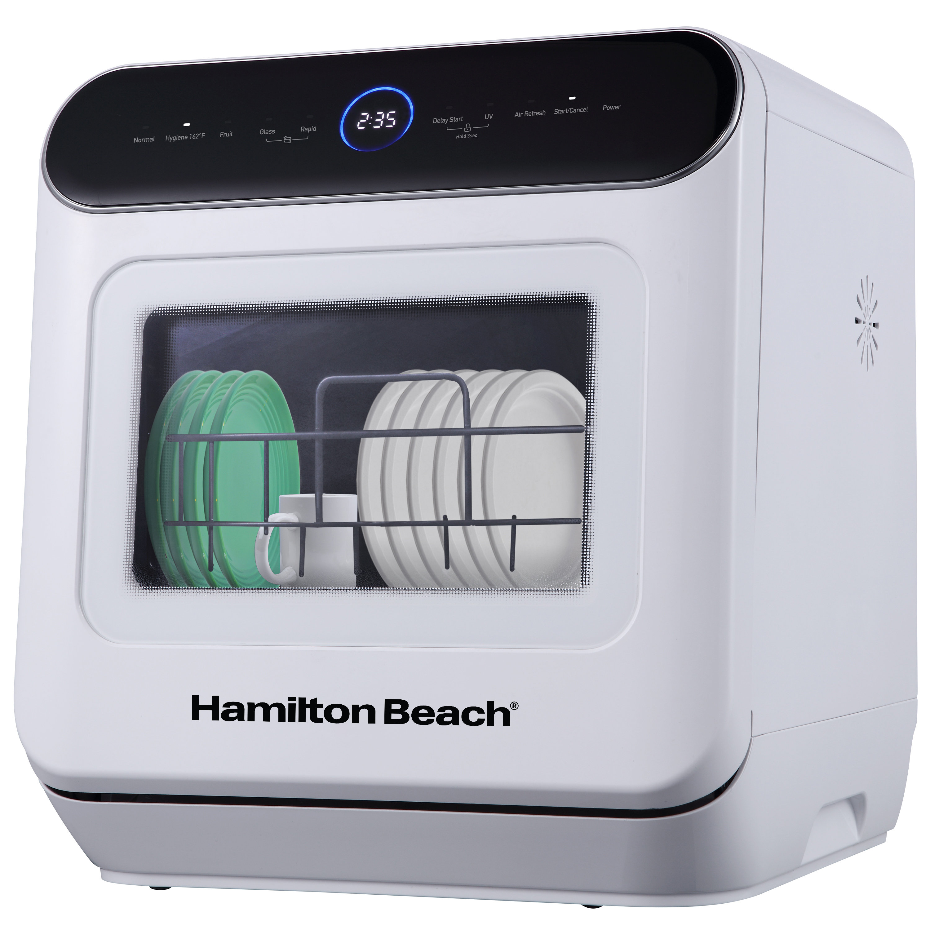 Hamilton Beach Countertop Dishwasher with Viewing Window | Wayfair