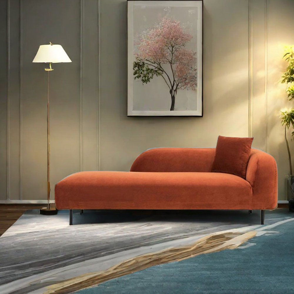 Comfort Zone Furniture.e Minimalist Comfortable And Elegant Velvet ...