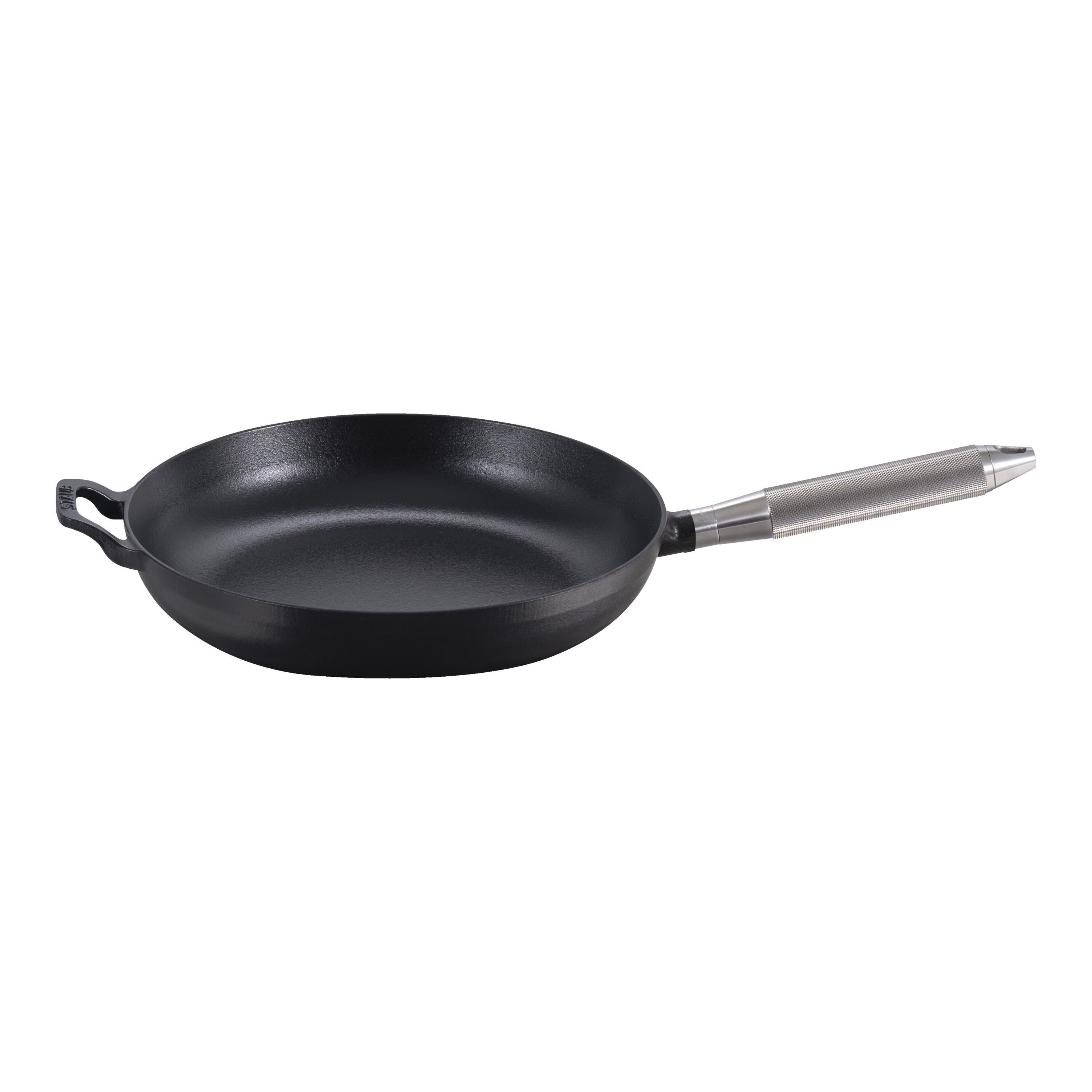 Staub Cast Iron Buster + Punch 11-Inch Frying Pan - Handle | Perigold