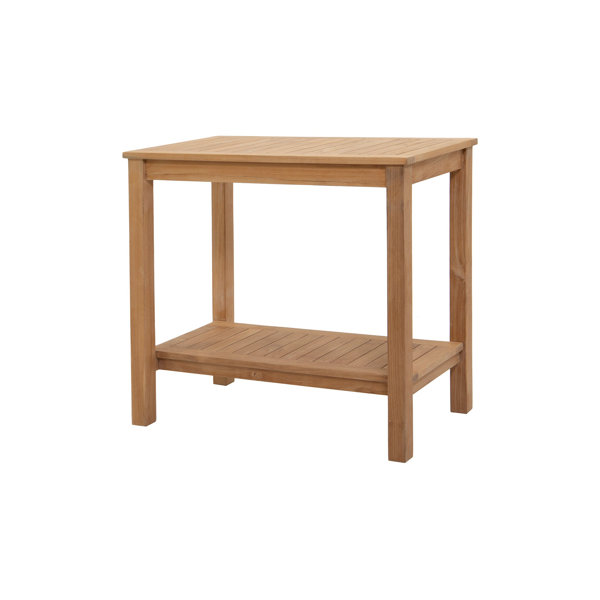 Millwood Pines Chaila Rectangular 48'' L x 18'' W Outdoor Buffet ...