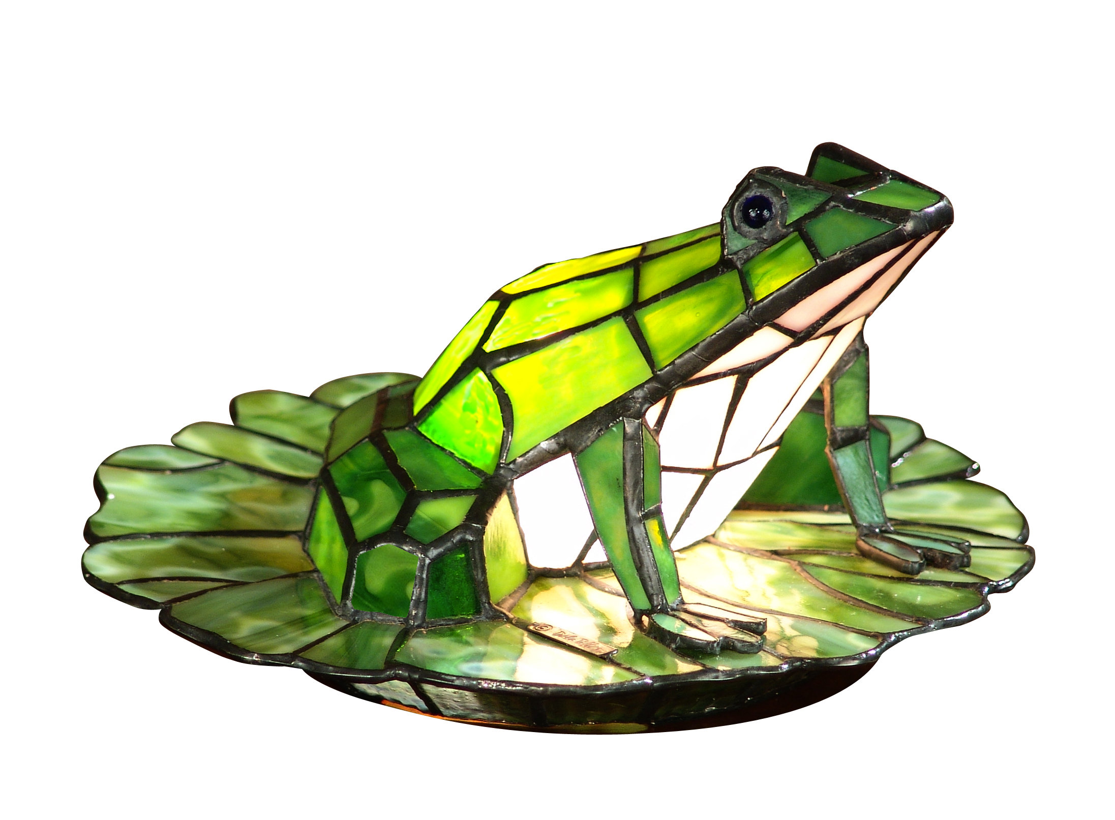 Dale Tiffany Traditional Frog Table Lamp in Genuine Art Glass & Reviews ...