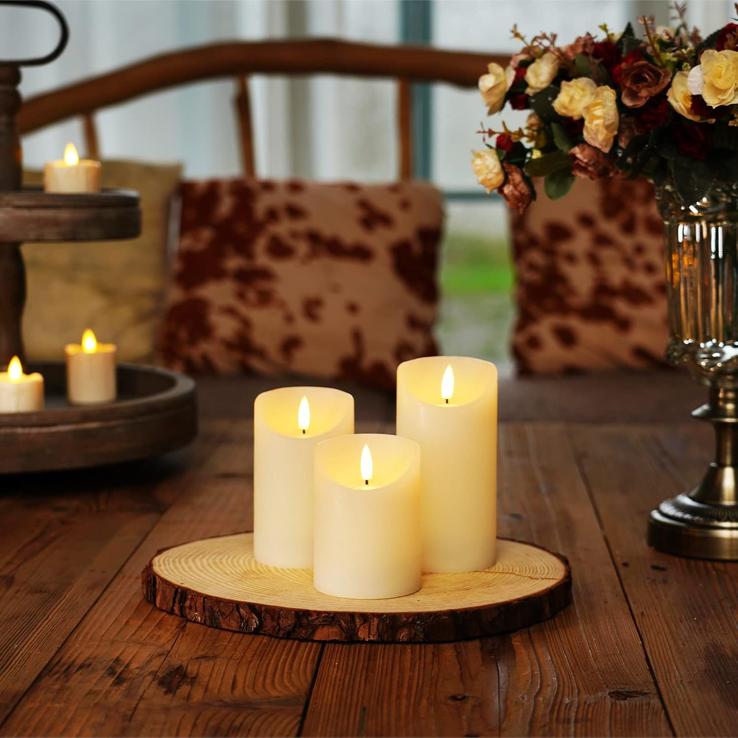 The Party Aisle™ Flickering Flameless Candles, Realistic Led Candles ...