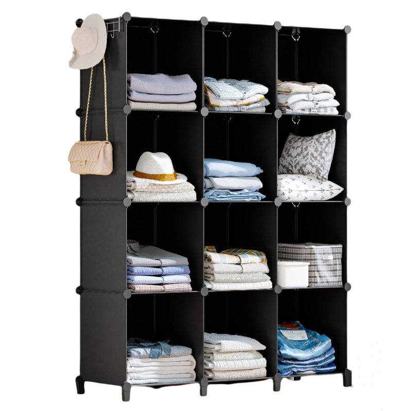 Rebrilliant 12-Cube Closet Organizer | Wayfair