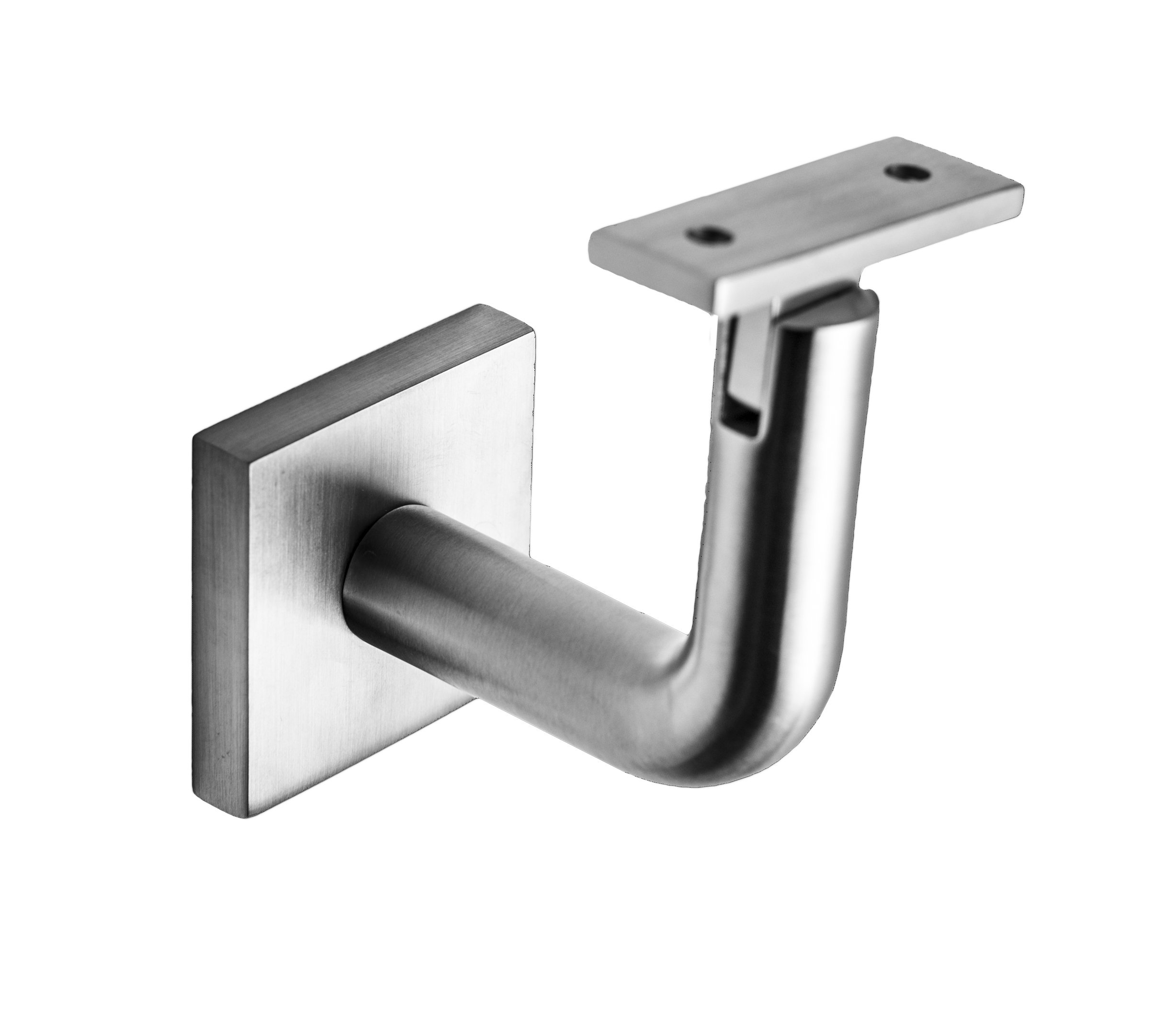 Linnea Surface Mount Handrail Bracket with Square Rose and Flat Plate ...