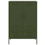 Latitude Run Vidaxl highboard 68 x 39 x 101.5cm cold rolled steel ...