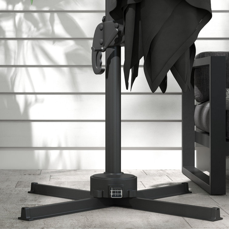 Metro Lane Camesha 298cm Lighted Cantilever Parasol | Wayfair.co.uk