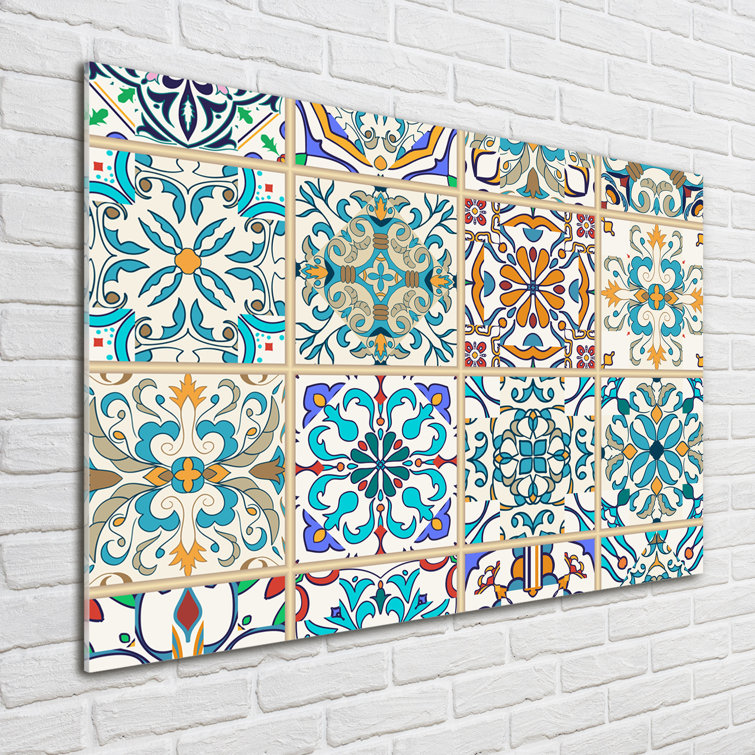 Latitude Vive Ceramic Tiles - Unframed Art Prints on Glass | Wayfair.co.uk