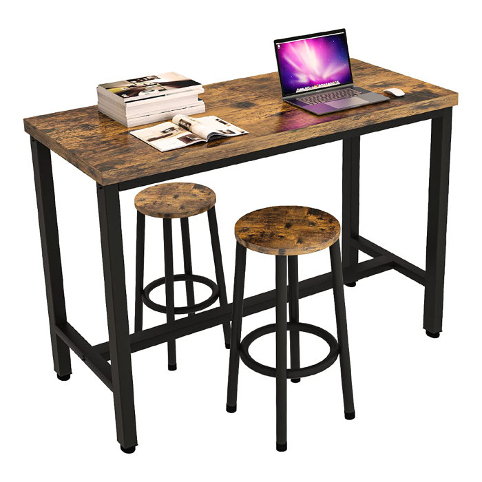 17 Stories Emitte 3 - Piece Dining Set & Reviews - Wayfair Canada