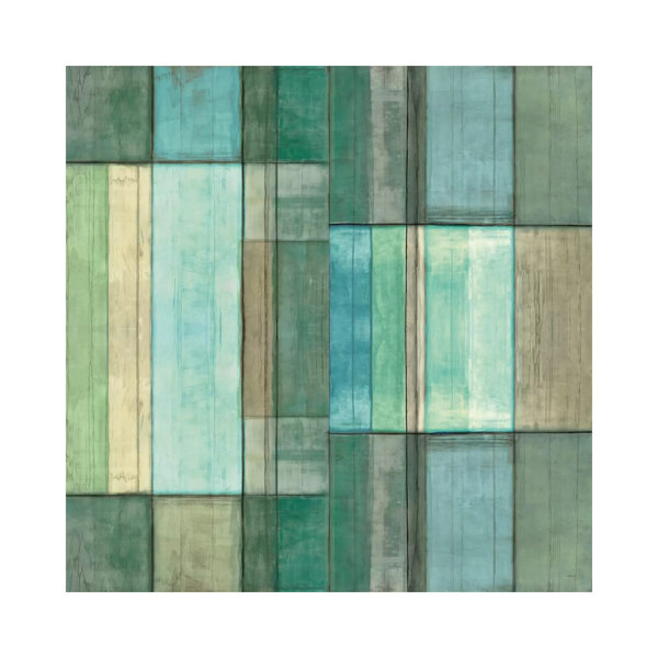 Metro Lane Blue Mood by Cape Edwin - Wrapped Canvas Gallery-Wrapped ...