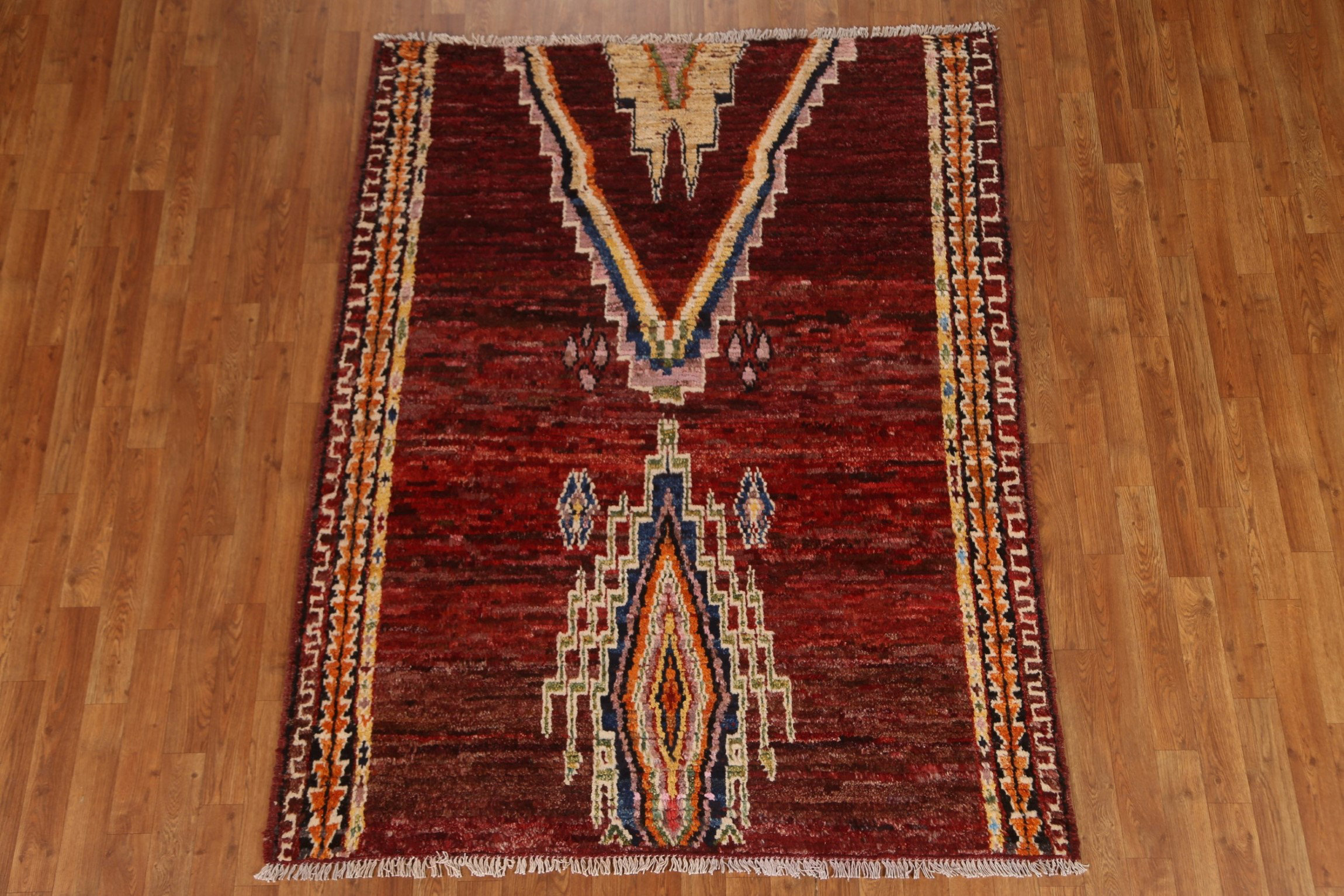 Rugsource Geometric Moroccan Area Rug 5X6 | Wayfair