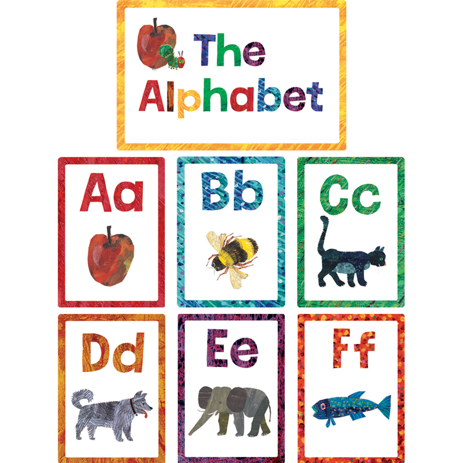 Carson Dellosa Publications World Of Eric Carle Alphabet Bulletin Board