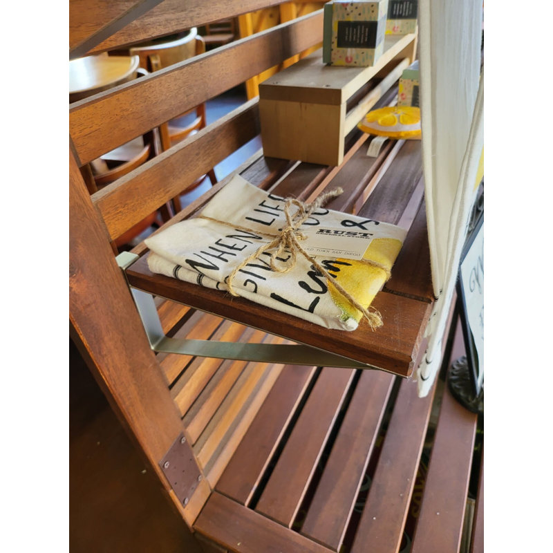 Arlmont & Co. Wooden Retail Display Merchandiser, Indoor/Outdoor Wooden ...